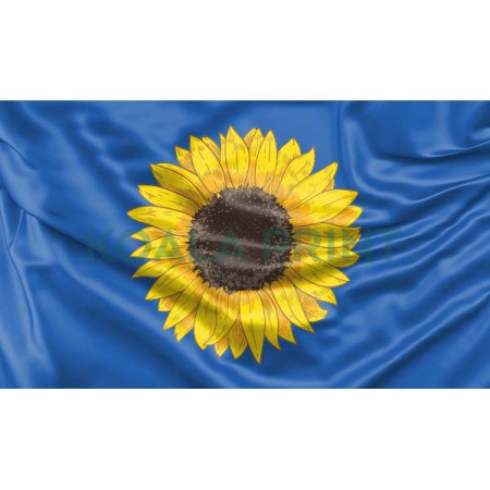 Saulėgrąžos vėliava, užsakykite vėliavą internetu!