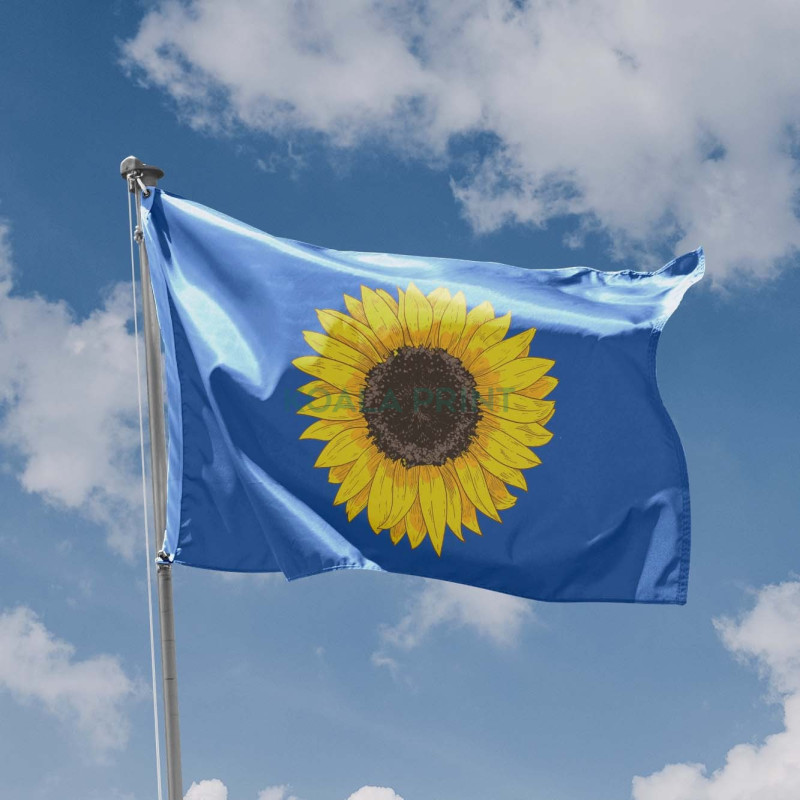 Saulėgrąžos vėliava, užsakykite vėliavą internetu!